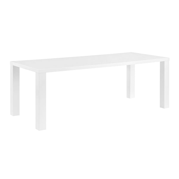 Office Desk | White Rectangle 84.5" Conference Table - OfficeDesk.com