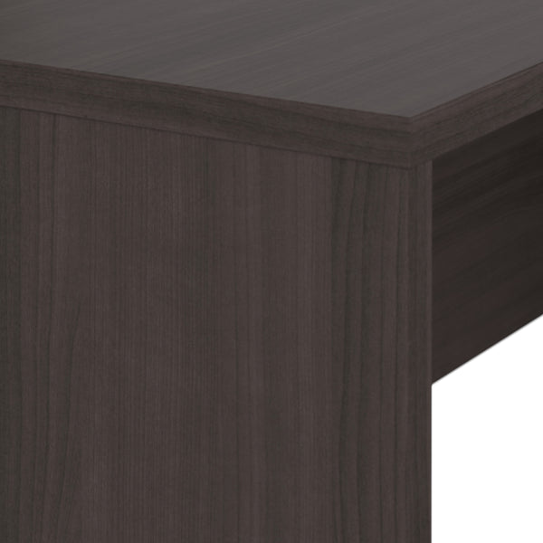 72" Premier Modern Desk with Privacy Panel in Storm Gray - OfficeDesk.com