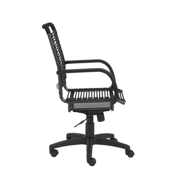 Casual Black Bungee-Back Rolling Office Chair - OfficeDesk.com