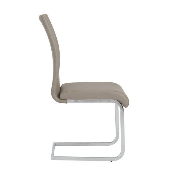 Taupe Leatherette Extra Tall Conference Chair by Euro Style ...