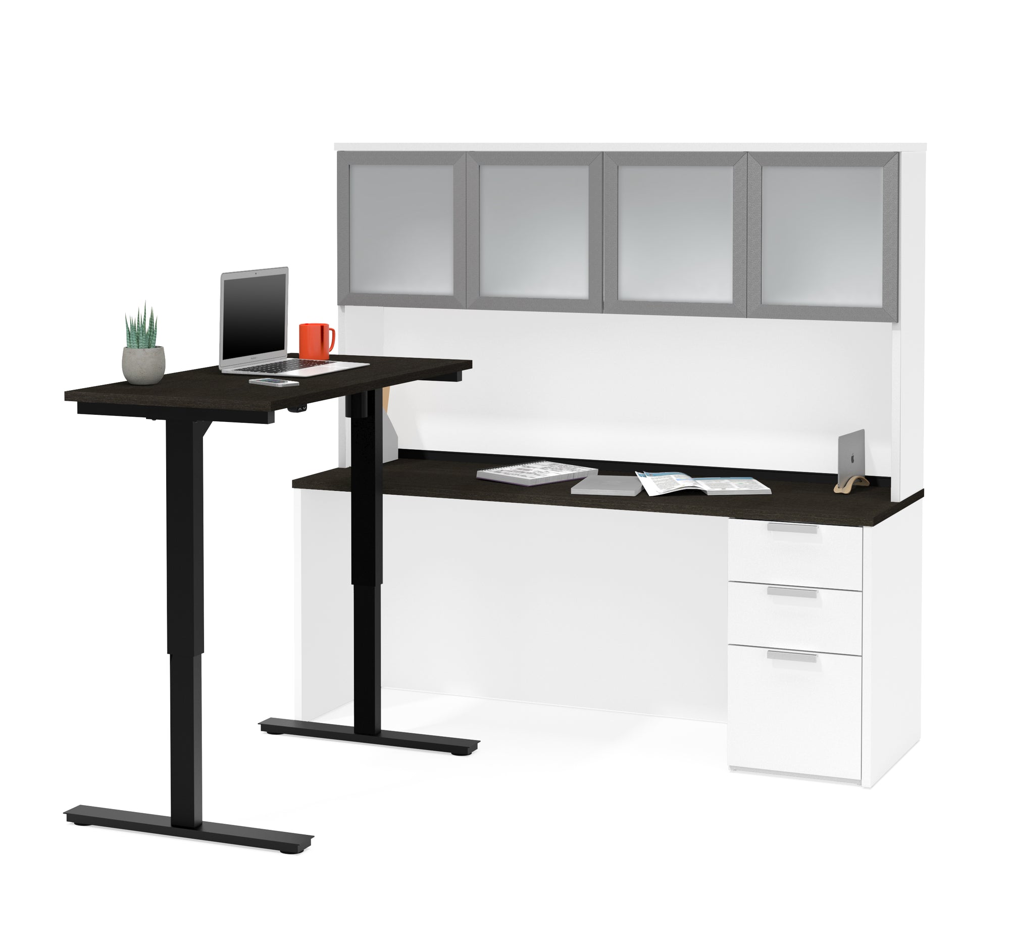L shaped desk deep store
