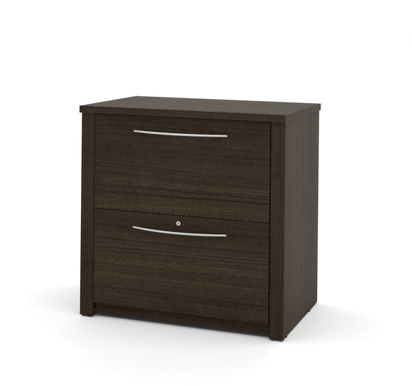 71" Modern Dark Chocolate Office Desk by Bestar - OfficeDesk.com