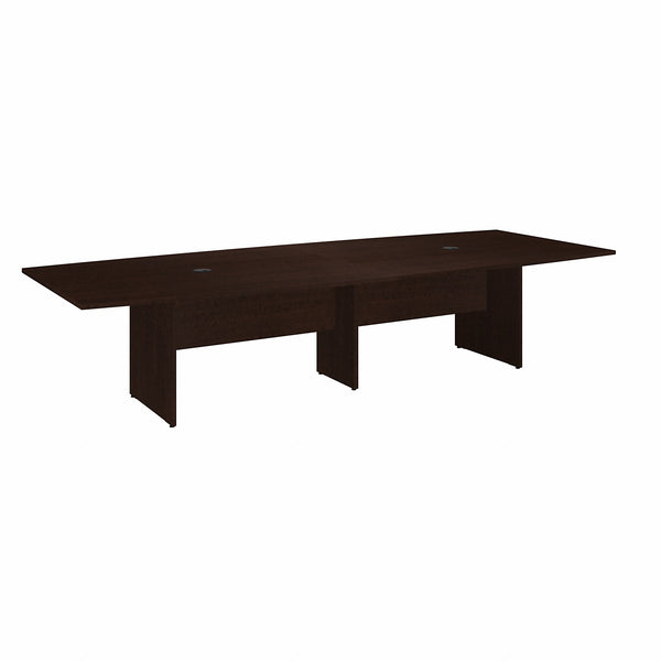 120" Mocha Cherry Boat-Top Conference Table by BBF - OfficeDesk.com