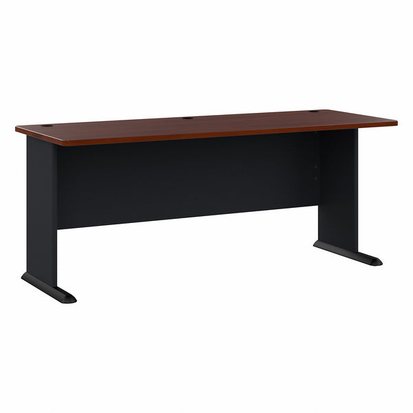 72" Executive Desk in Cherry and Galaxy by BBF - OfficeDesk.com